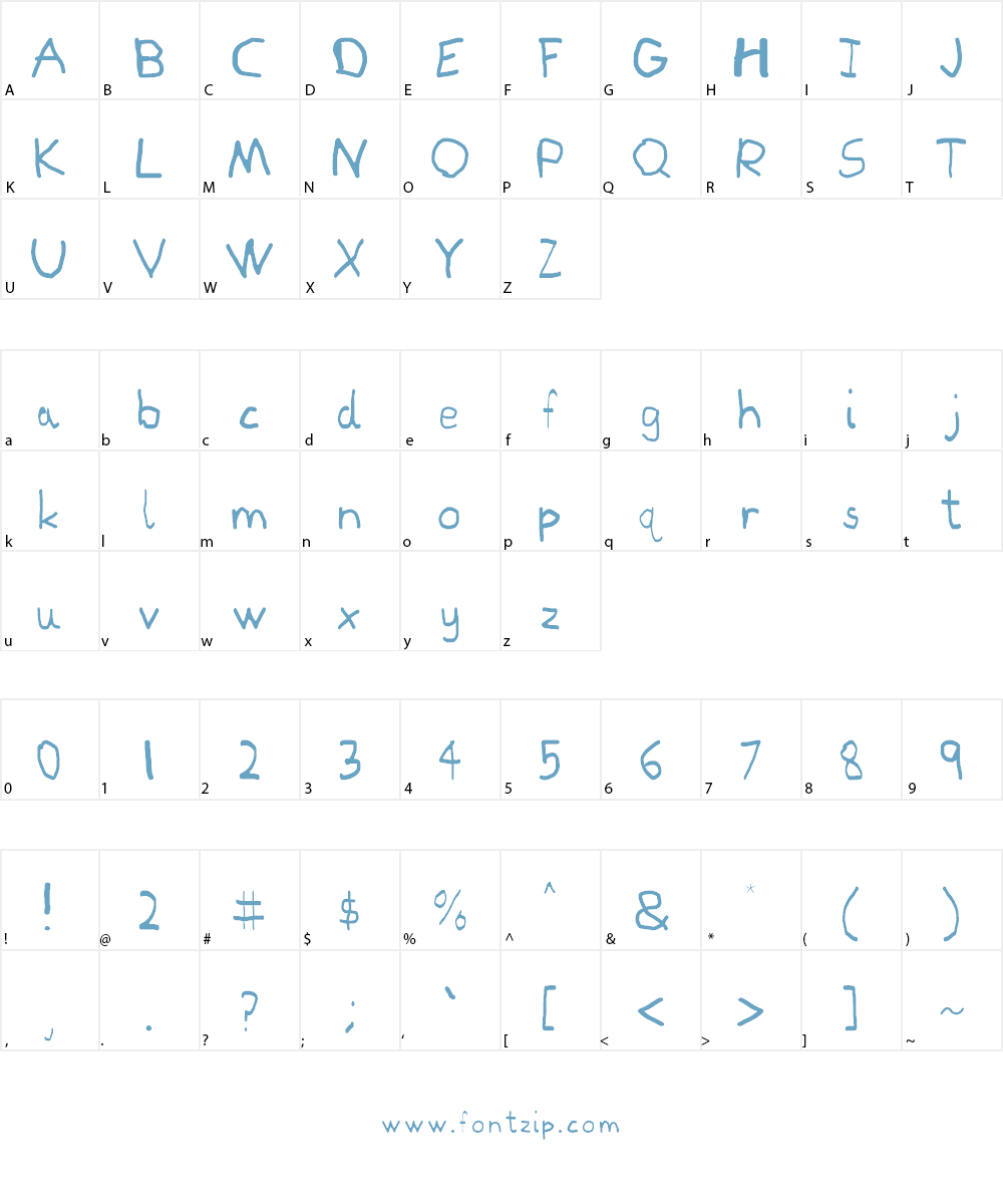 Download Font Paint Letters