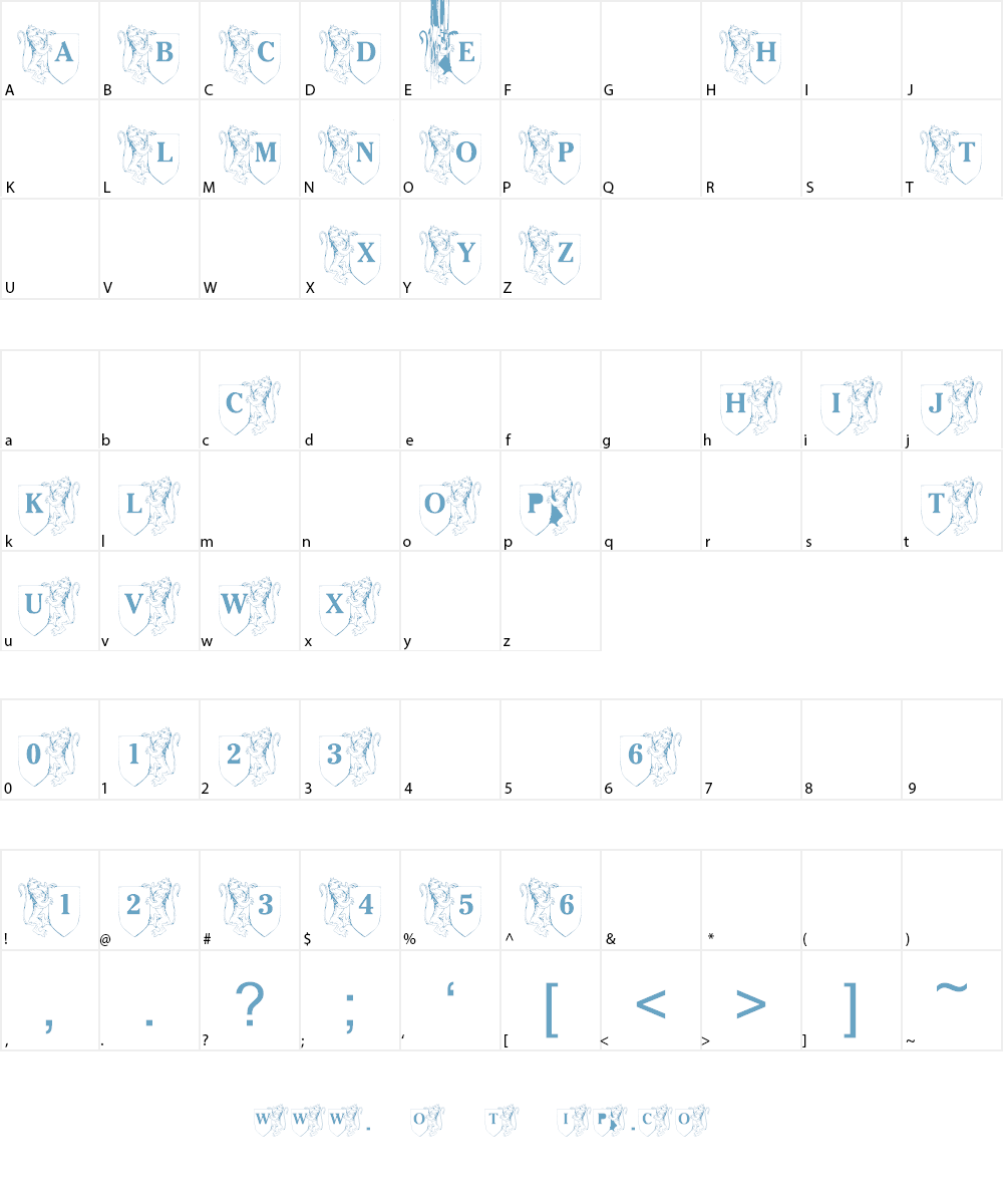 Download Font LMS Family Crest