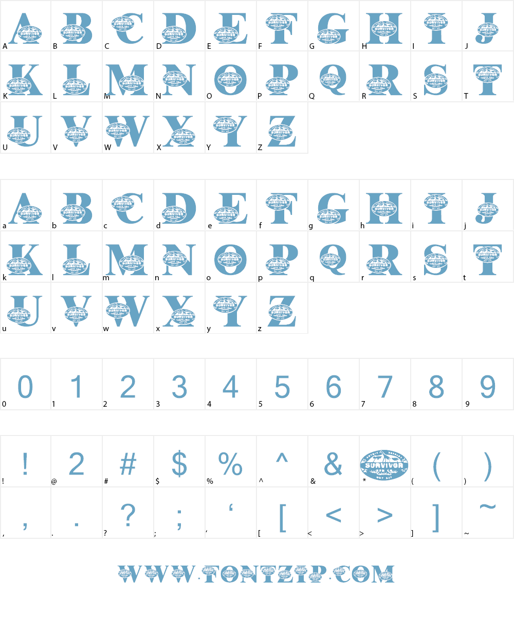 Download Font LMS Survive