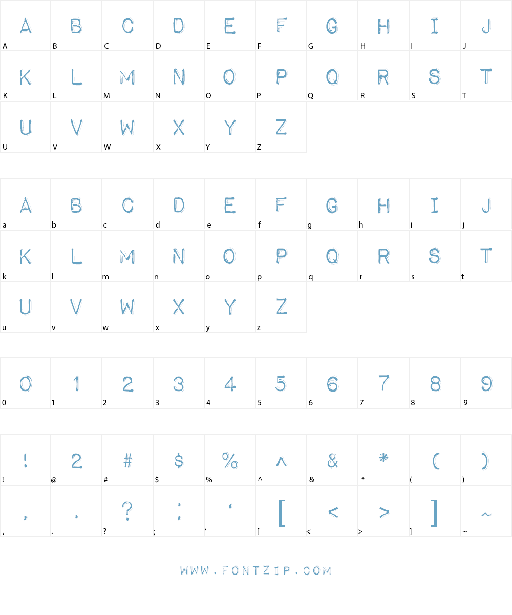Download Font Impact Label