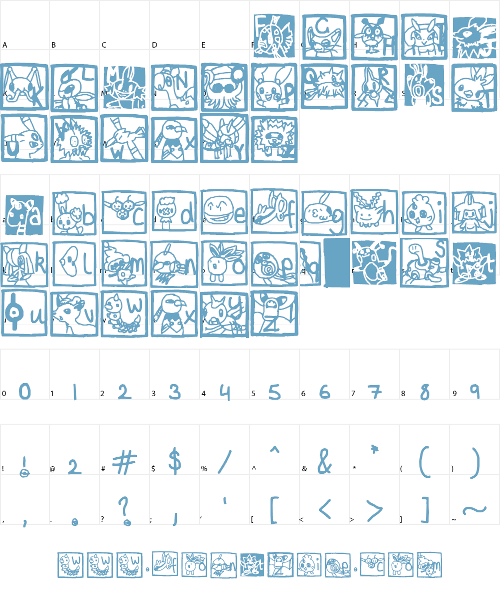 Download Font Pokemon