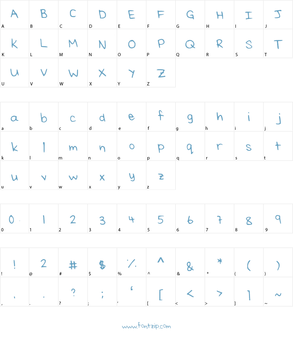 Download Font Rei_s_Handwiting